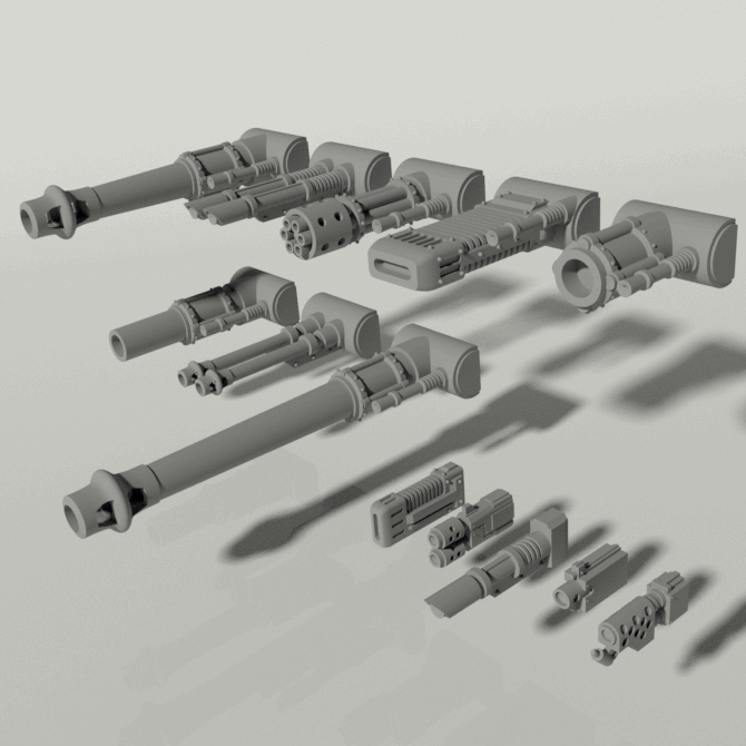 Grim Battle Tank Weapon Kit – R Supply Store