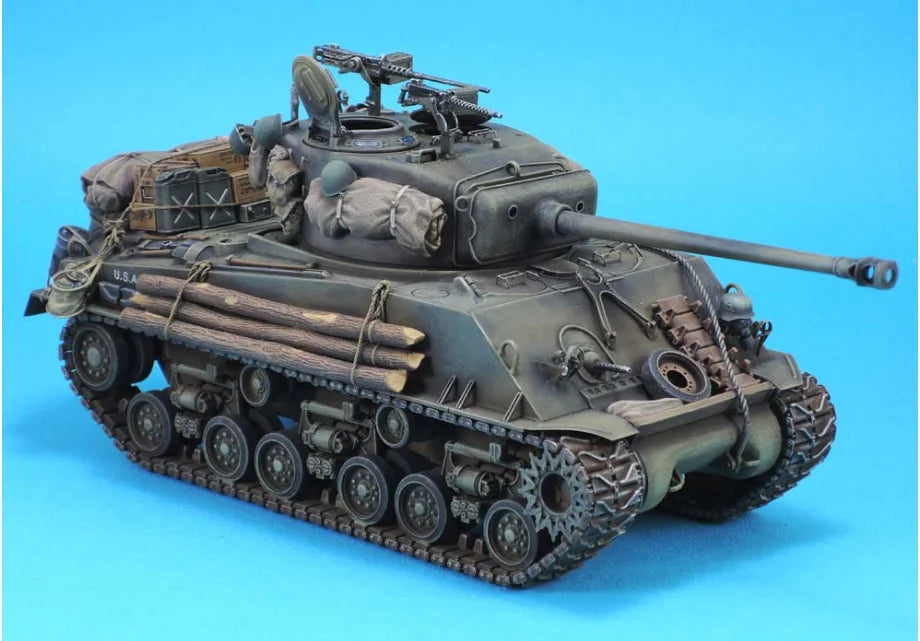 1/35 Scale American “Furious” Sherman Tank Crew & Gear Set | Resin Mod ...